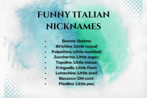 280+ Italian Nicknames For Guys In Cool Ideas - Edmora