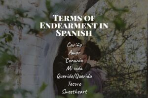 101 Romantic & Cool Spanish Words With Meanings - Edmora