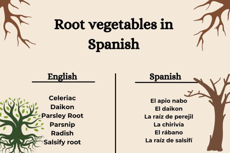 Fruits and Vegetables in Spanish: Names, Pronunciation, and Uses - Edmora